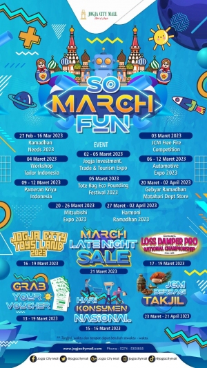 Jogja City Mall "So March Fun"